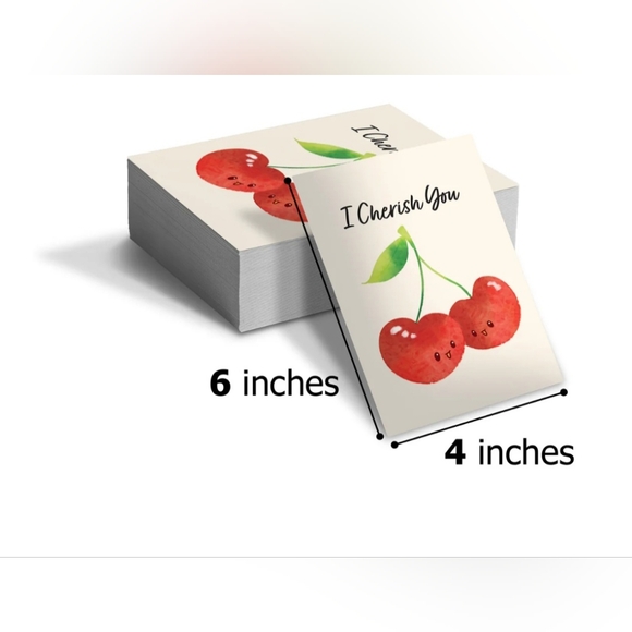 Office | Cherry 46 Post Cards 5pk | Poshmark